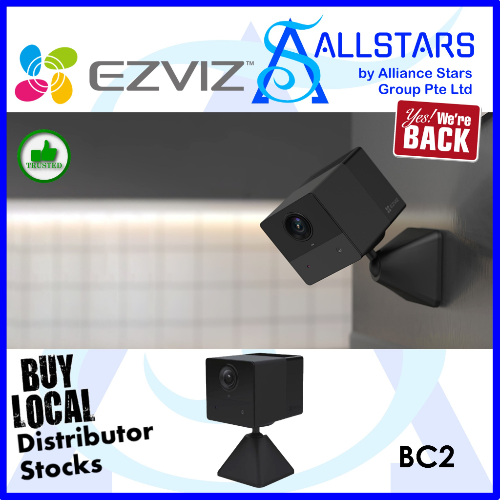 ALLSTARS : We Are Back / IPCAM Promo) EZVIZ BC2 (2MP) Smart Home ...