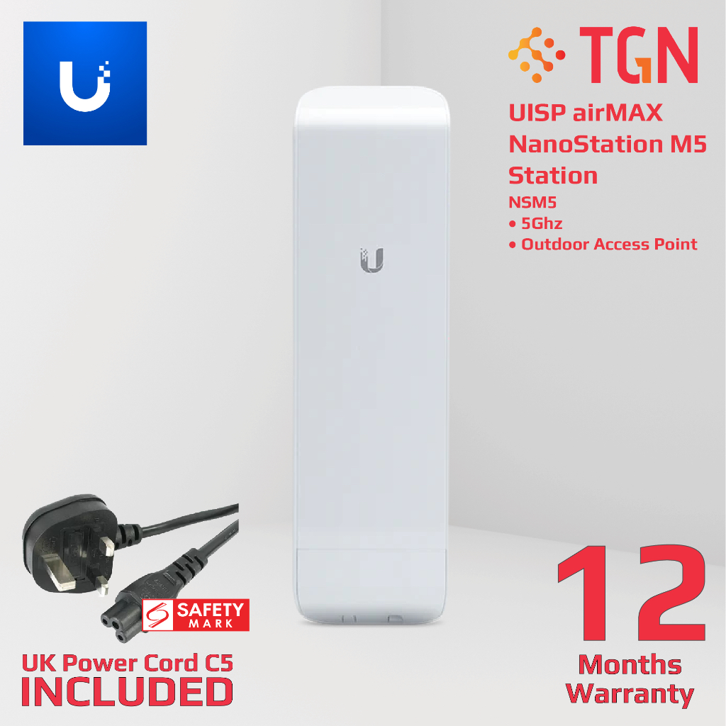 Ubiquiti UISP airMAX NanoStation M5 Station | Shopee Singapore