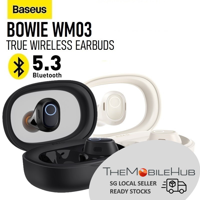 Baseus Bowie WM03 True Wireless Earbuds Bluetooth 5.3 TWS Earphone ...