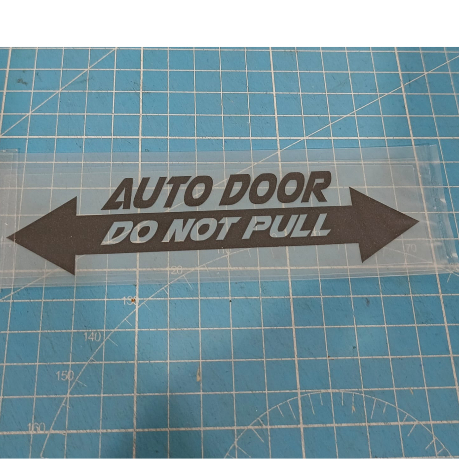 [SG SHOP SELLER] 2PC Automatic Door Sticker Car Auto Door Sticker Car ...