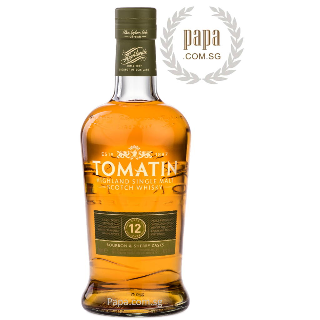 Tomatin 12 Years 1 Liter - Multi Award Winning Highland Single Malt ...