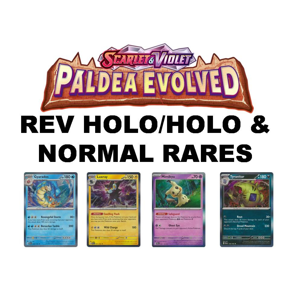 Pokemon TCG SV02 Paldea Evolved Rares (Holo / Reverse Holo / Normal ...