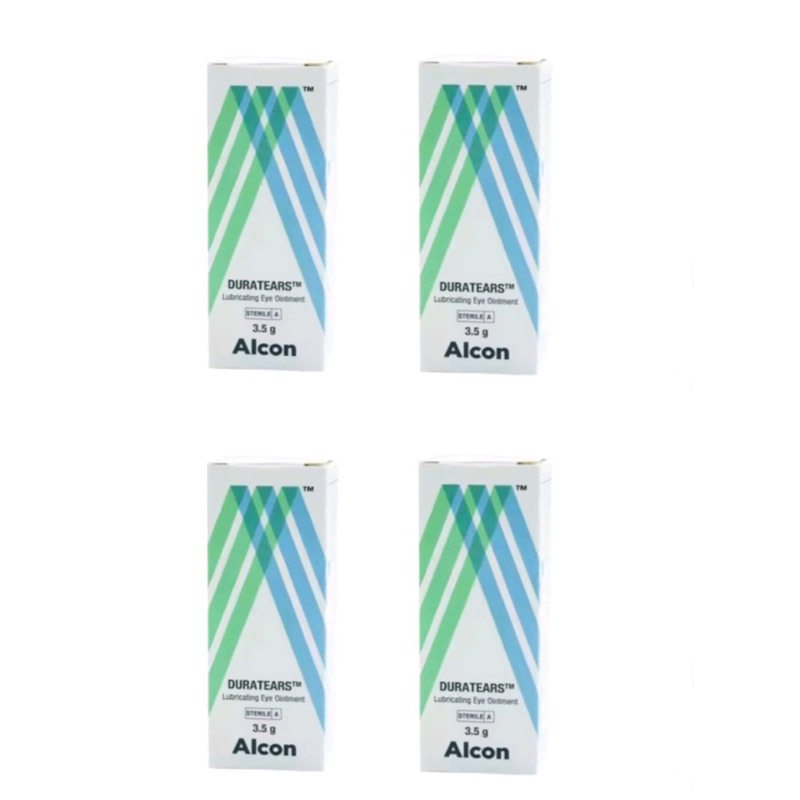 [Exp Feb 28] [Free Ship] 4 x 3.5g ALCON DURATEARS NATURALE OINTMENT 3 ...