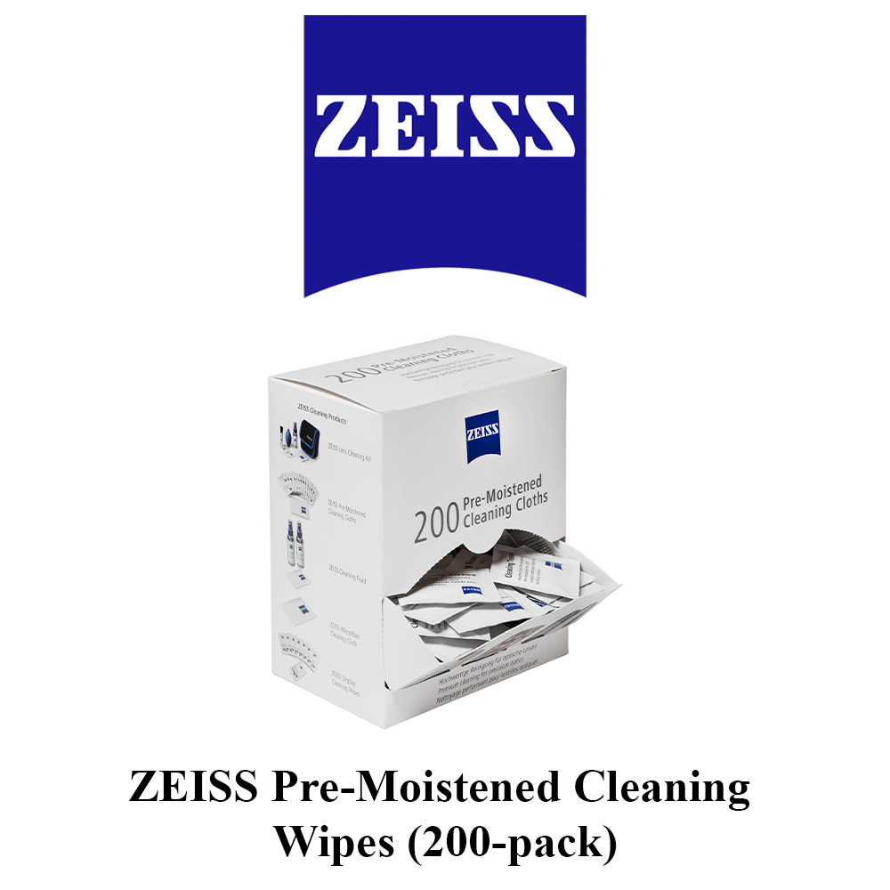 Zeiss 2203-468 Pre-Moistened Cleaning Wipes (200-pack) | Shopee Singapore