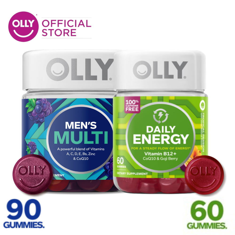 [Bundle of 2] For Him: Men Energy-OLLY Men's Multi (EXP: 06/2026) and ...