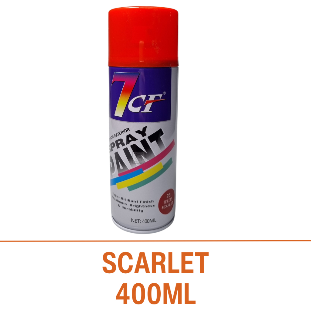 7CF Spray Paint Mix Color Matt Black White Lacquer Grey Silver Blue Red ...