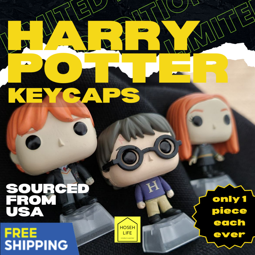 [SG Stock] Harry Potter Keycap for mechanical keyboard Keycaps Hermione ...