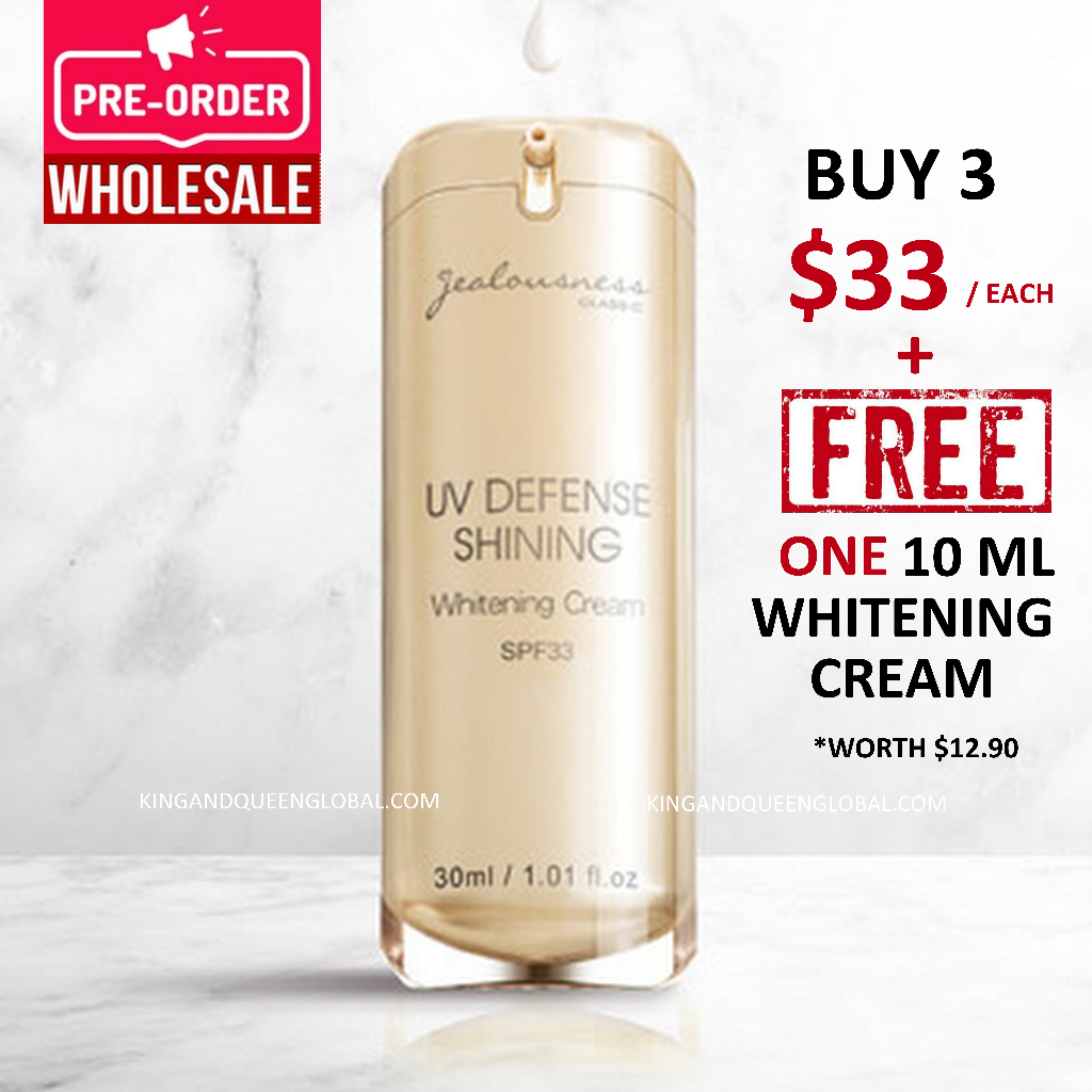 🇹🇼 Jealousness 婕洛妮絲 [BUY 3 @ $33 each + FREE Gift] UV Defense Shining ...