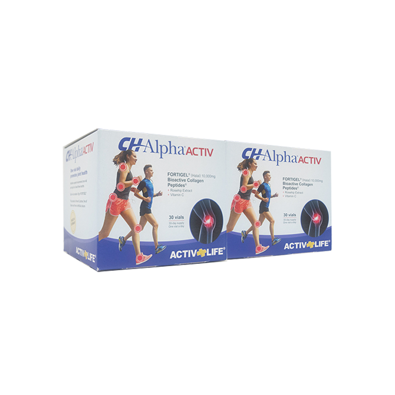 [Bundle of 2] CH-Alpha ACTIV Fortigel® with Rosehip (Joint & Cartilage ...