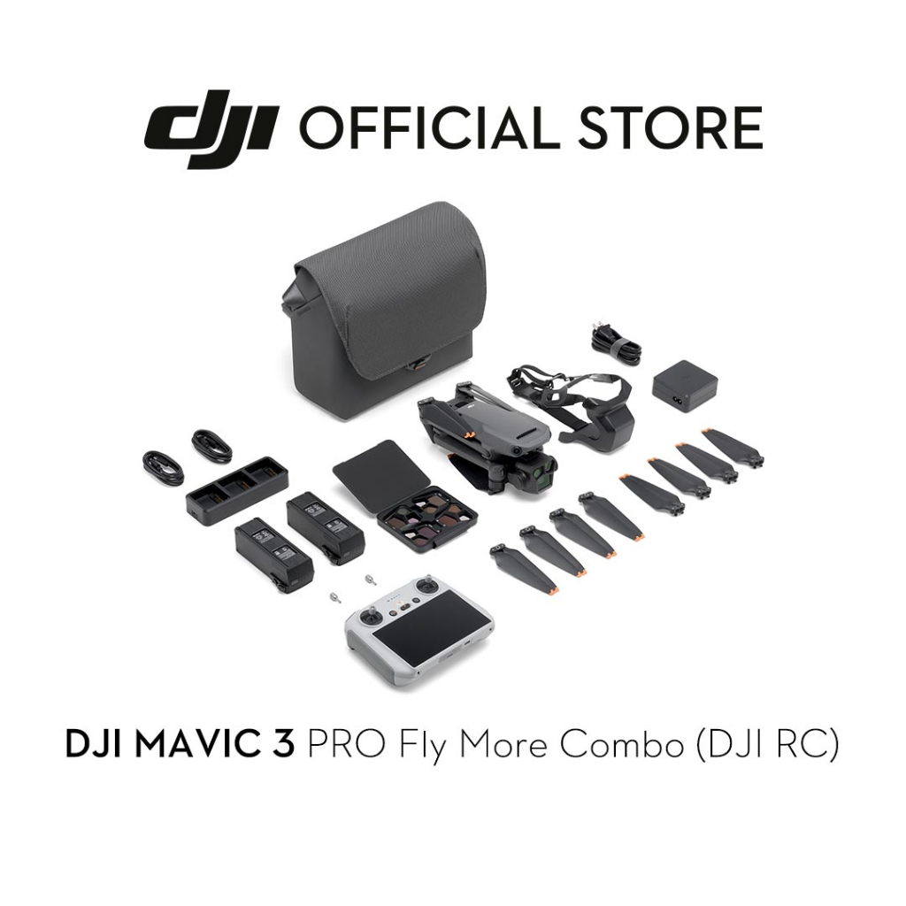 DJI Mavic 3 Pro - Camera Drone | Flagship Tri-Camera System | 4/3 CMOS ...