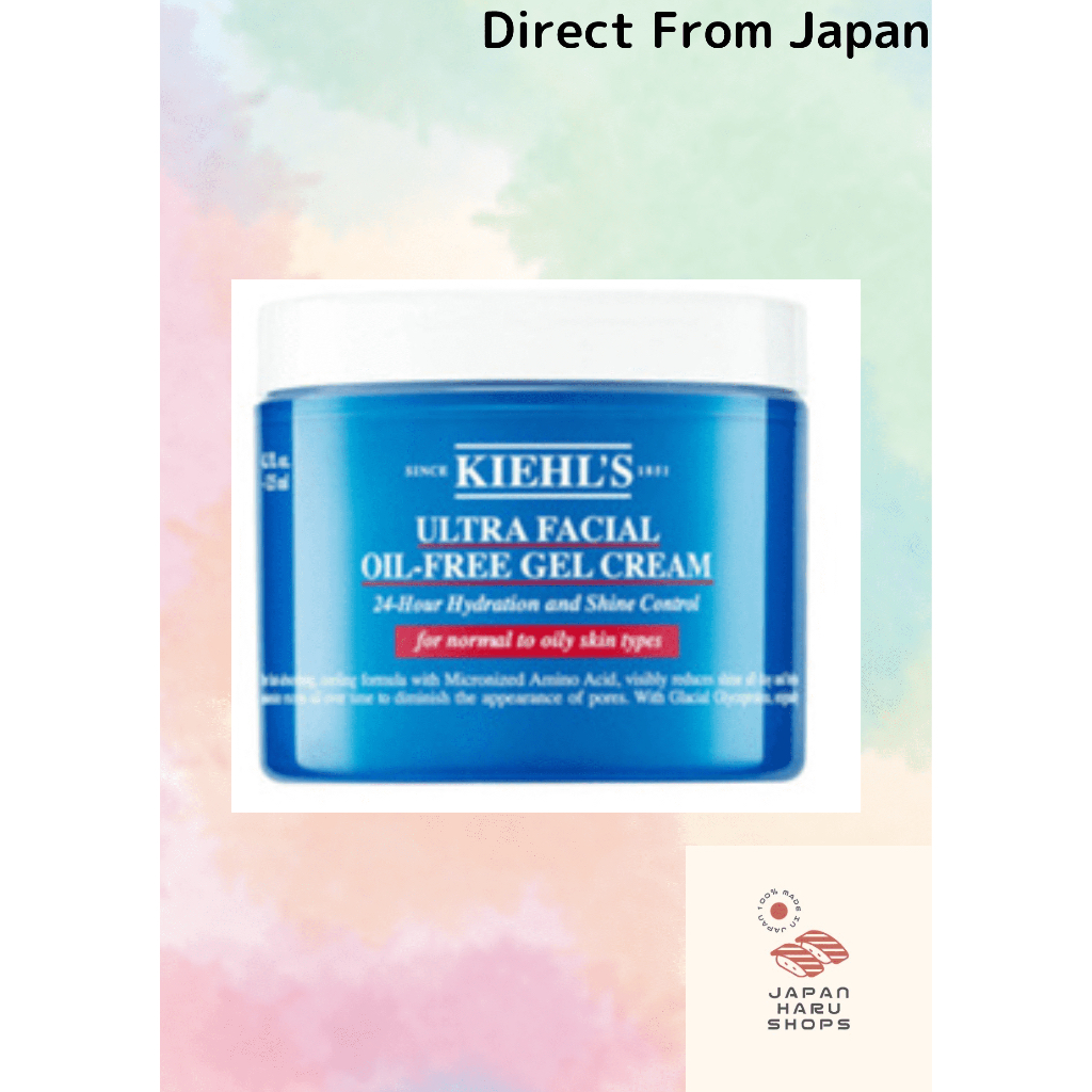 【direct From Japan】kiehls Ultra Facial Oil Free Gel Cream 125ml