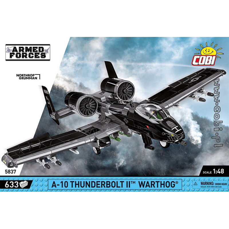 [SG STOCK] COBI USAF A10 THUNDERBOLT II bricks 5837 (LEGO compatible ...