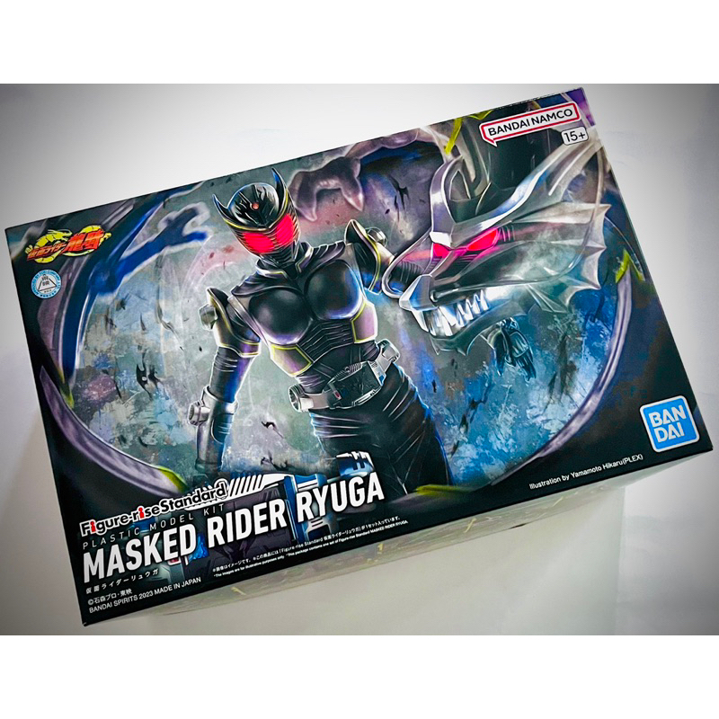 Figure-rise Standard Masked / Kamen Rider Ryuga - Bandai Namco Plastic Model Kit | Shopee Singapore
