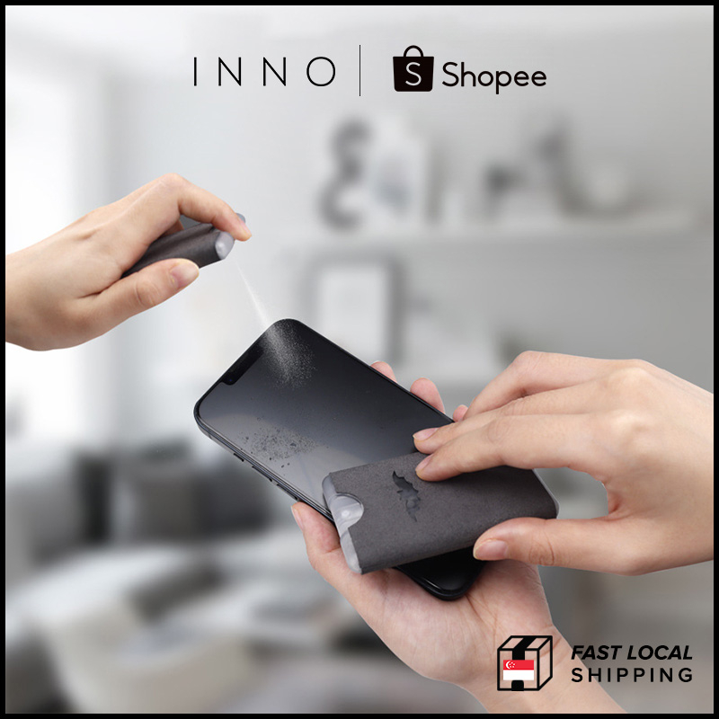 [SG Stock] New Ver 2-in-1 Portable Screen Cleaner Spray & Wiper for ...