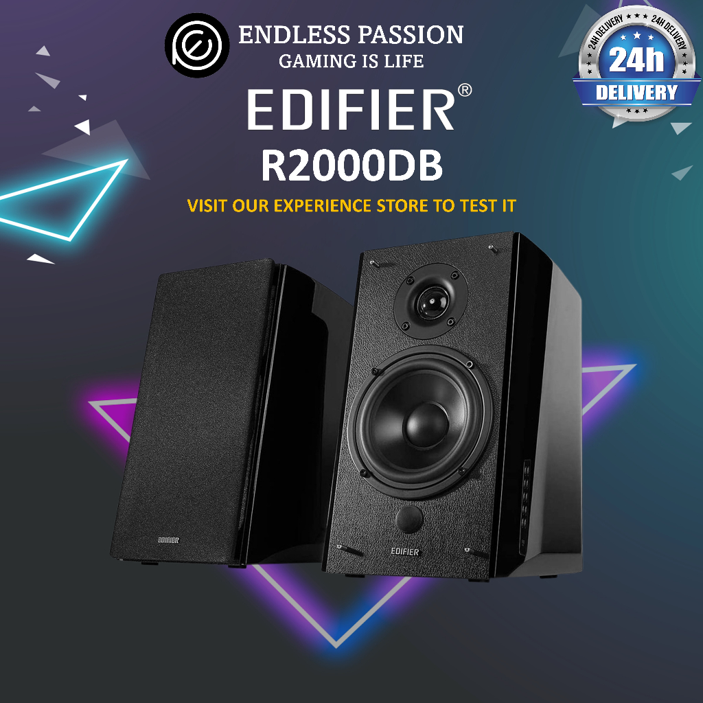 Edifier R2000DB Bluetooth Bookshelf Speakers | Shopee Singapore