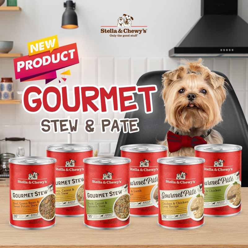 Stella & Chewy’s Gourmet Stew & Pate Food for Dogs (12.5oz) | Shopee ...
