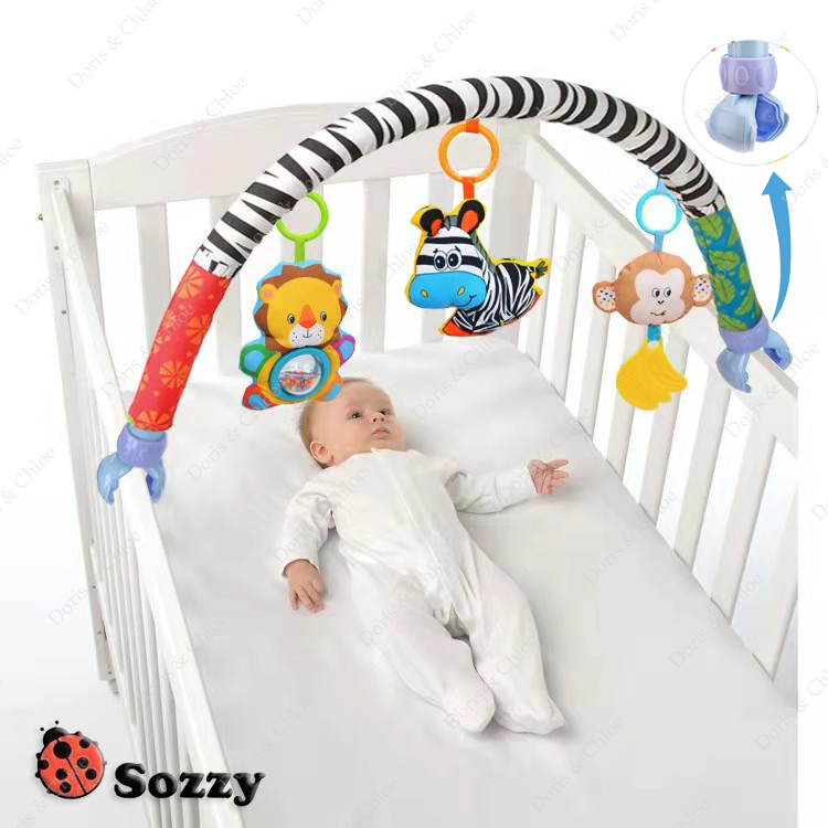 Arched Toy | SOZZY Baby Cot and Stroller Cribs | Easy Clip Movable for ...