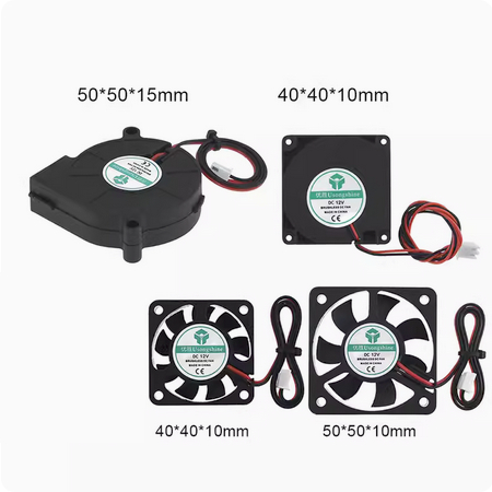 (SG Stock) 4010 5010 5015 12v 24v DC Radial Turbo Cooling Fan/Axial Fan for 3D Printer | Shopee ...