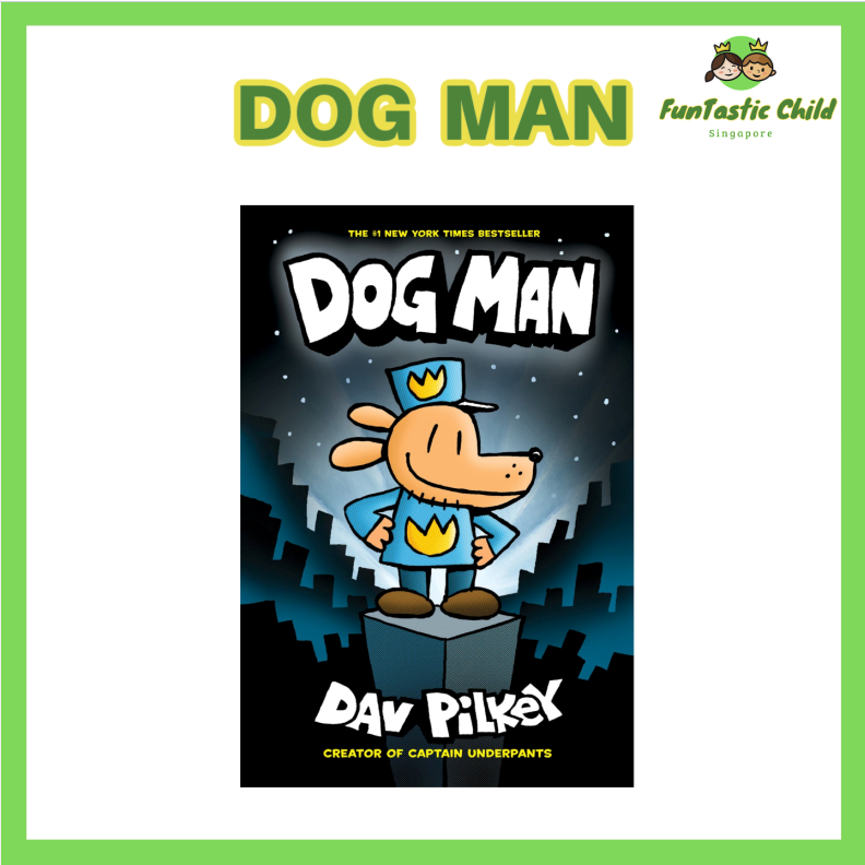 FunTastic Child DOG MAN Comics Books for Children DOG MAN Funny English ...
