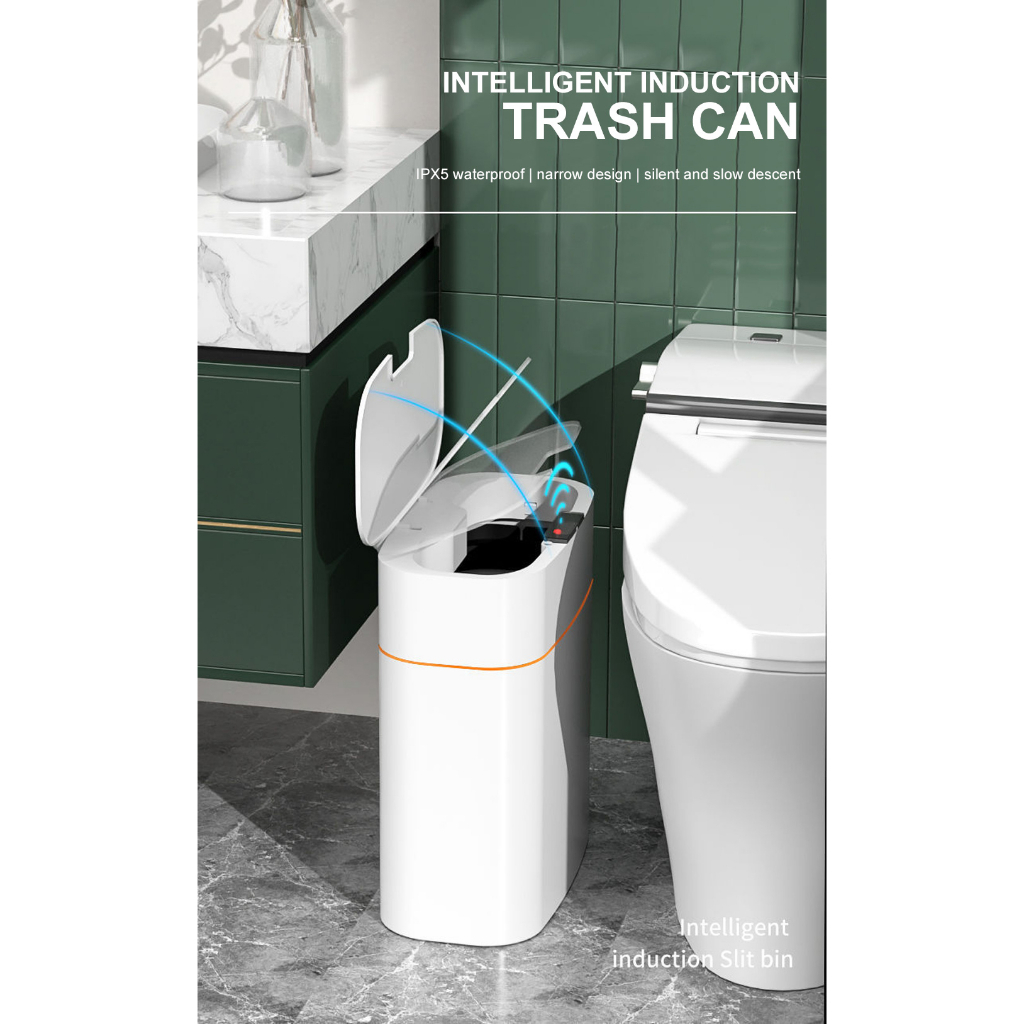 Smart Trash Can | Dustbin Sensor Electronic Automatic Rubbish Can ...