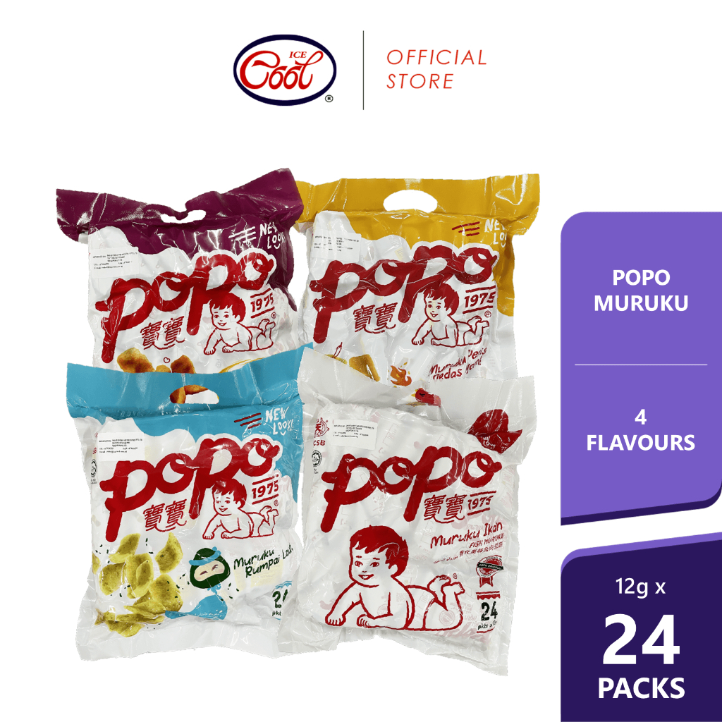 Popo Muruku 12g x 24 Packs [BAG] | Shopee Singapore
