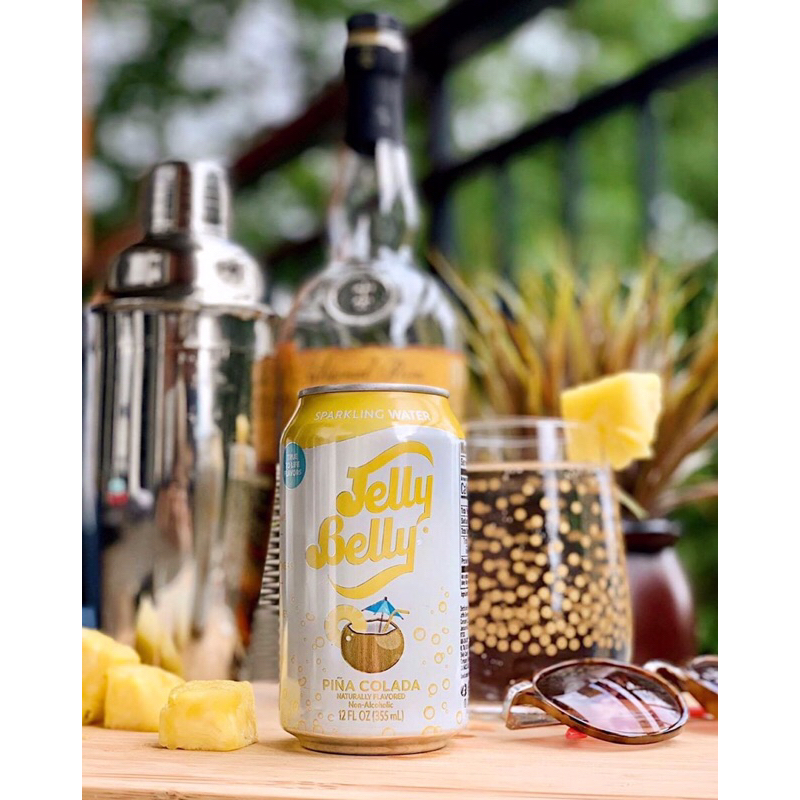 🇺🇸3 x Jelly Belly Pina Colada Zero Sugar Sparkling Water,355ml(Ready Stock) | Shopee Singapore