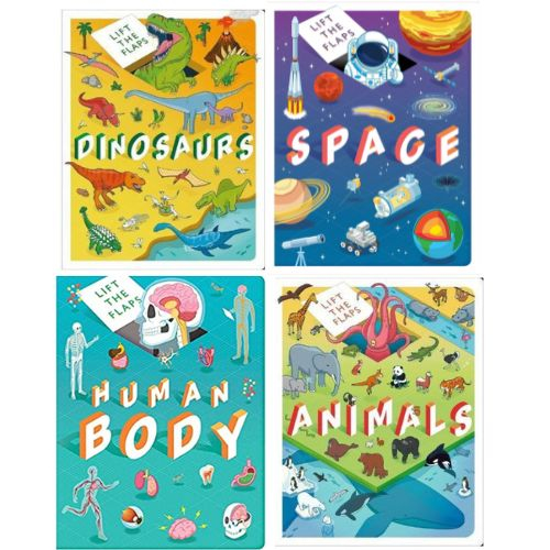 Discovery Lift The Flaps : Animals/Dinosaurs/Space/Human Body ...