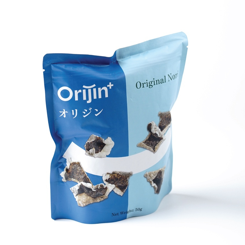 Orijin+ | Nori Seaweed Crisps | Original Flavour | Shopee Singapore