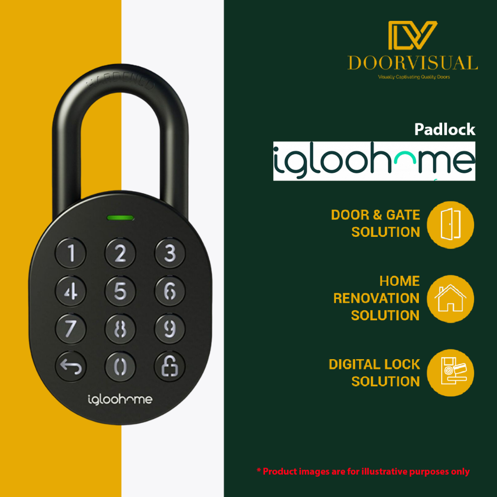 Igloohome Padlock | Igloohome Digital Lock | Shopee Singapore