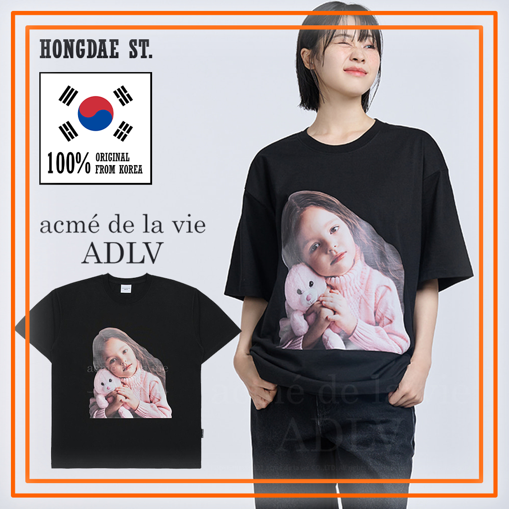 ADLV - 100% Authentic - Baby Face Rabbit Doll Short Sleeve T-Shirt ...