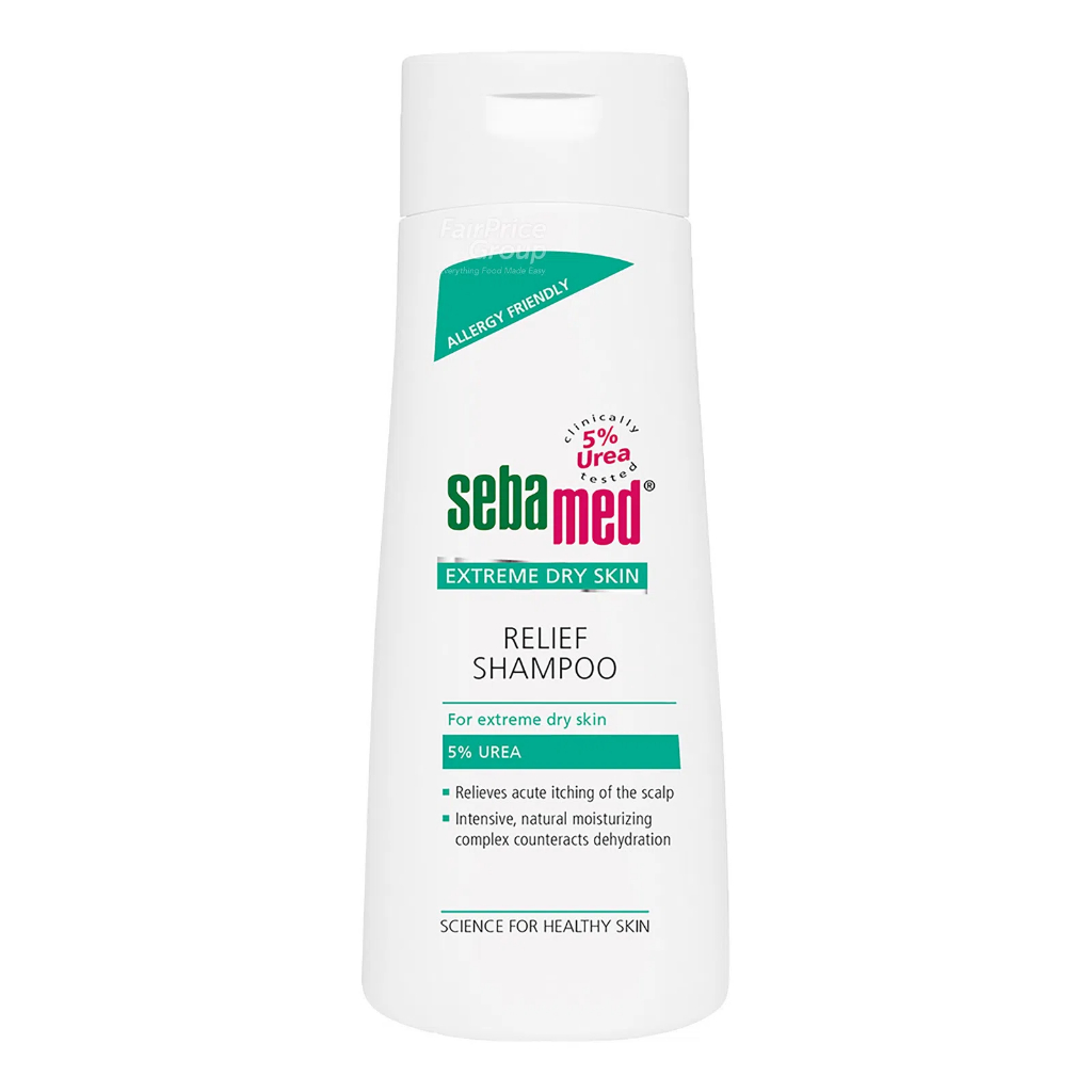 Sebamed dry relief urea shampoo 5% 200ml | Shopee Singapore