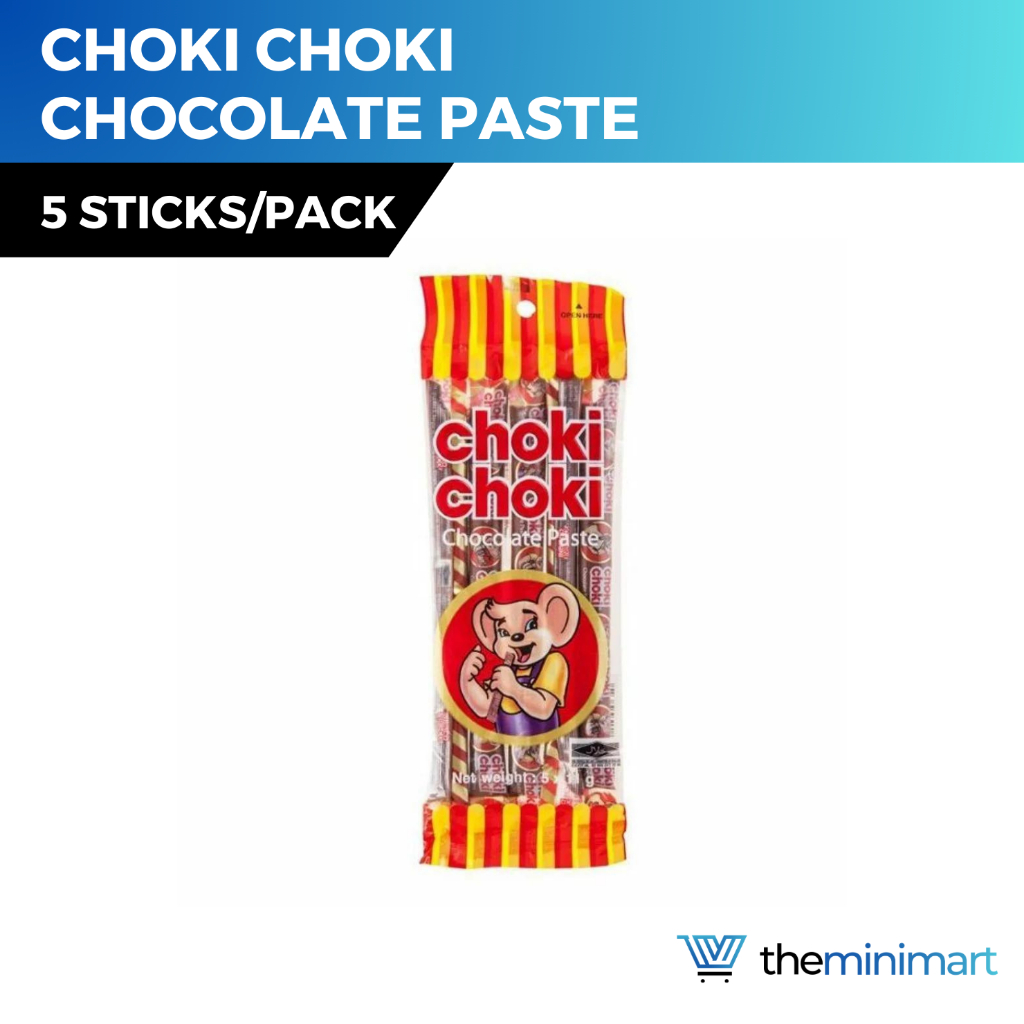 Choki Choki Chocolate Bar - 5pcs Milk Snacks, Biscuits, Peanuts, Chips ...