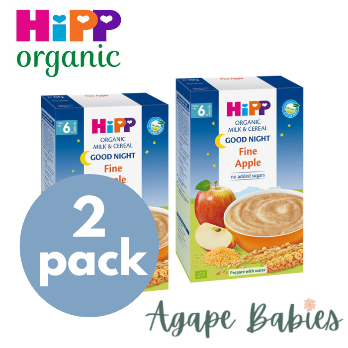 [2-Pk] Hipp Organic Good Night Organic Milk & Cereal FINE Apple No ...
