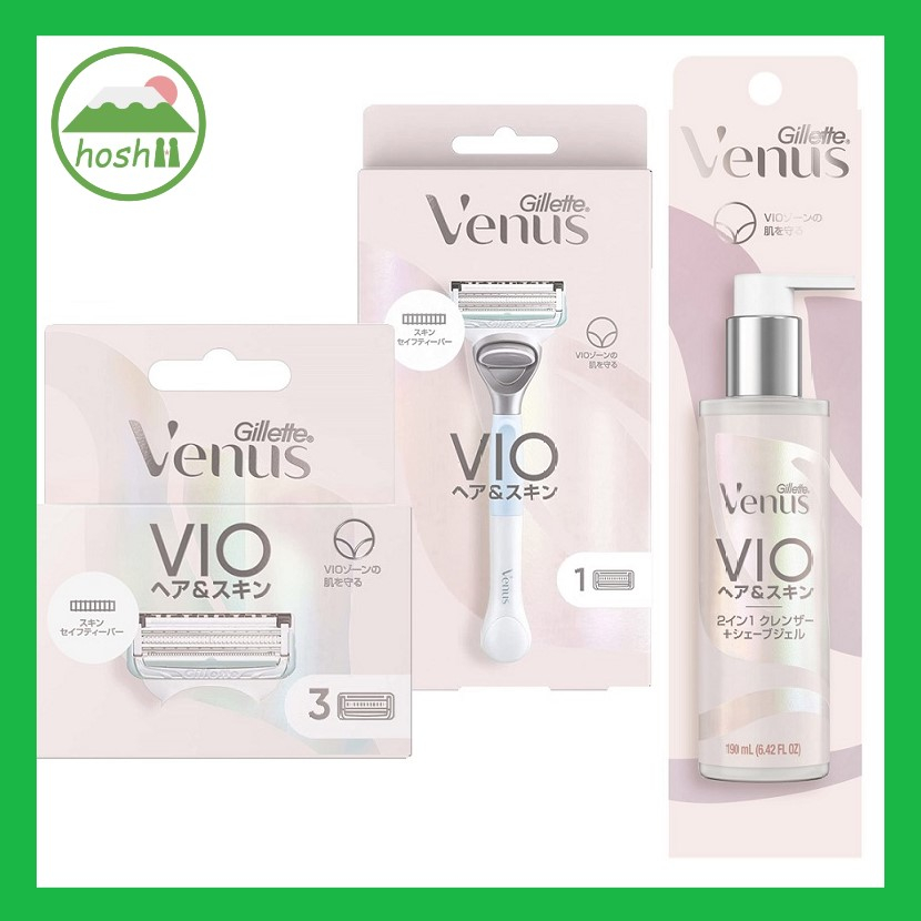 Gillette Venus VIO Razor Holder with Blade (1pc) / Replacement Blades ...