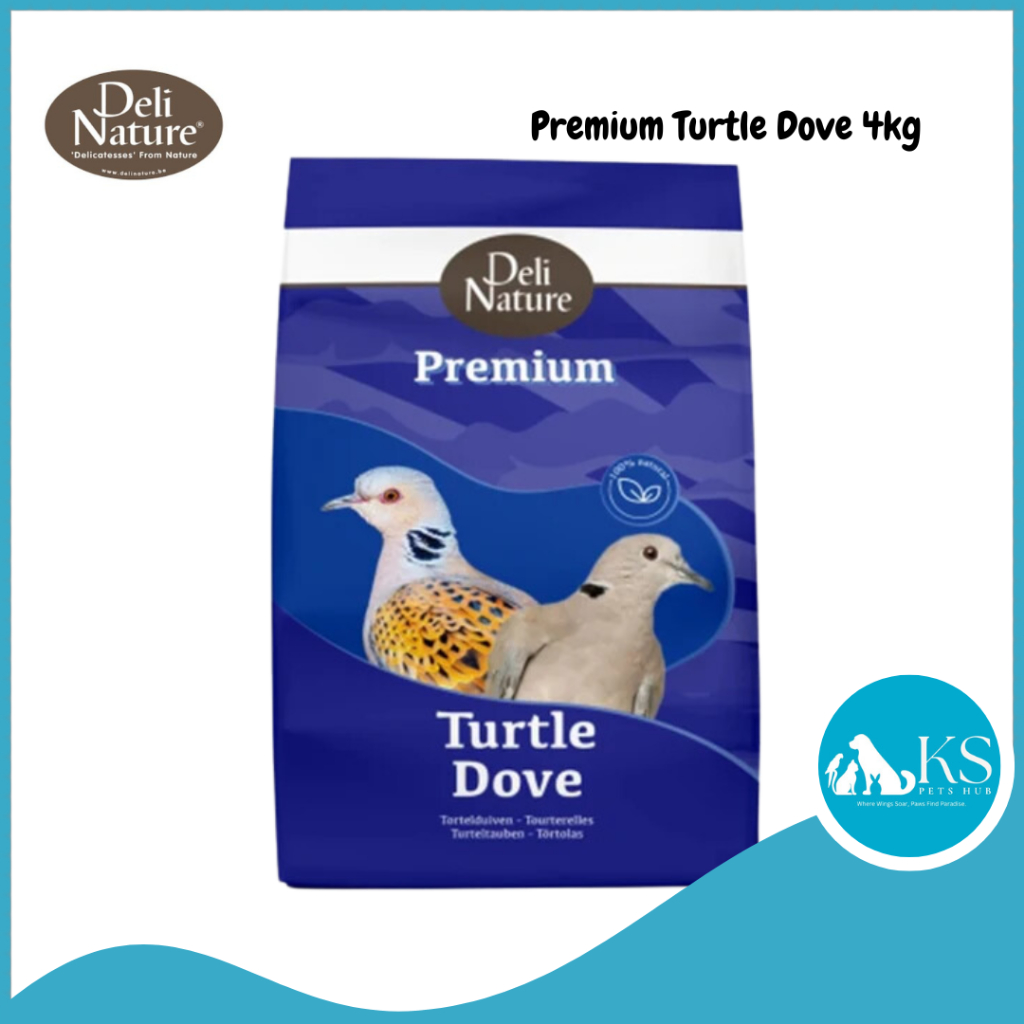 Deli Nature Turtle Doves / Fancy Pigeon 4kg Bird Food Diet | Shopee ...
