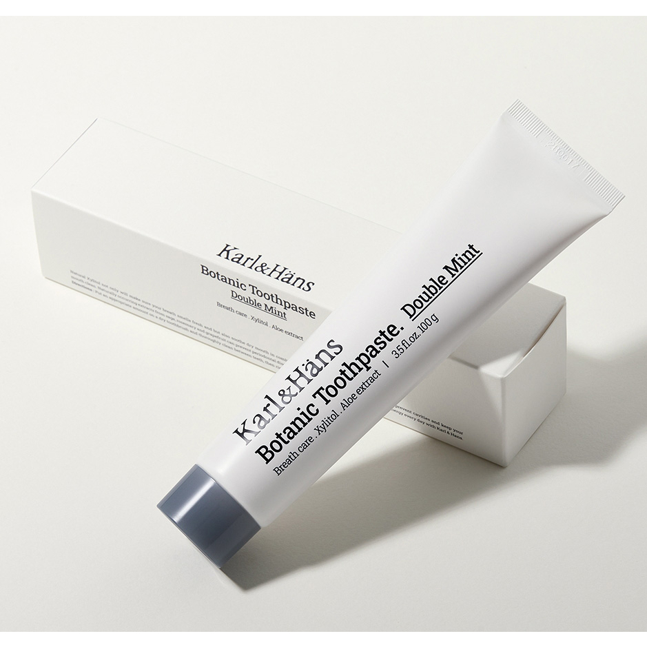Karl & Hans Botanic Toothpaste Double Mint/Jasmine 100g 1ea Prevention ...