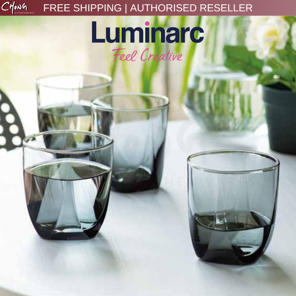 Luminarc Eiffel Highball Old Fashioned Glass, Set of 6's [ Cocktail ...