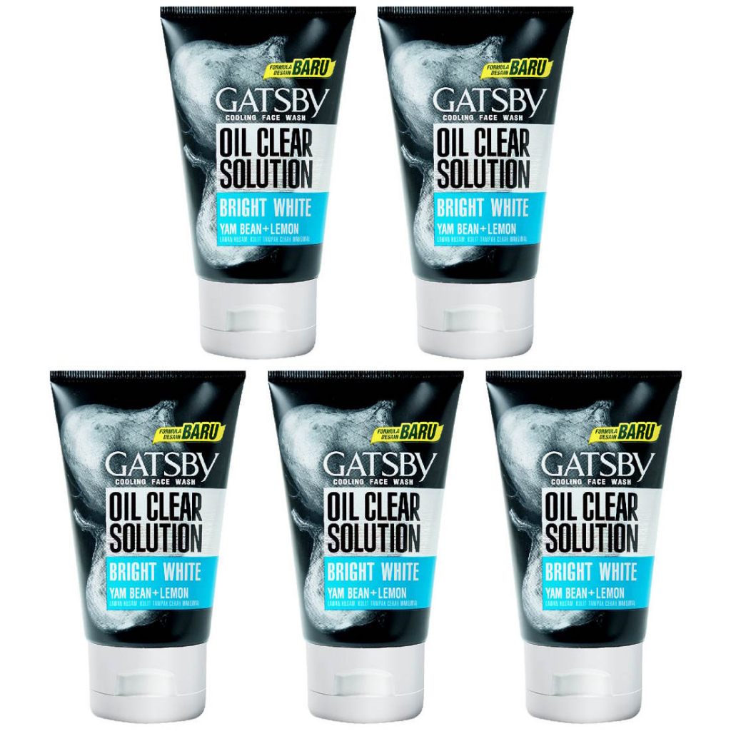 (BUNDLE OF 5) GATSBY COOLING FACE WASH 100G - BEAUTY LANGUAGE | Shopee ...