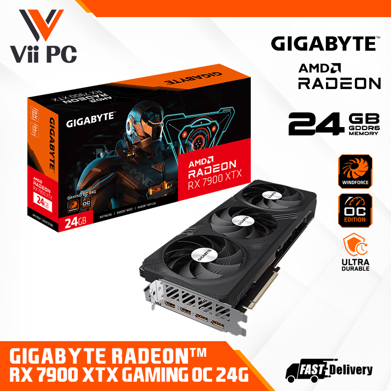 GIGABYTE Radeon RX 7900 XTX/ 7900XTX / RX7900XTX / RX 7900XTX GAMING OC ...