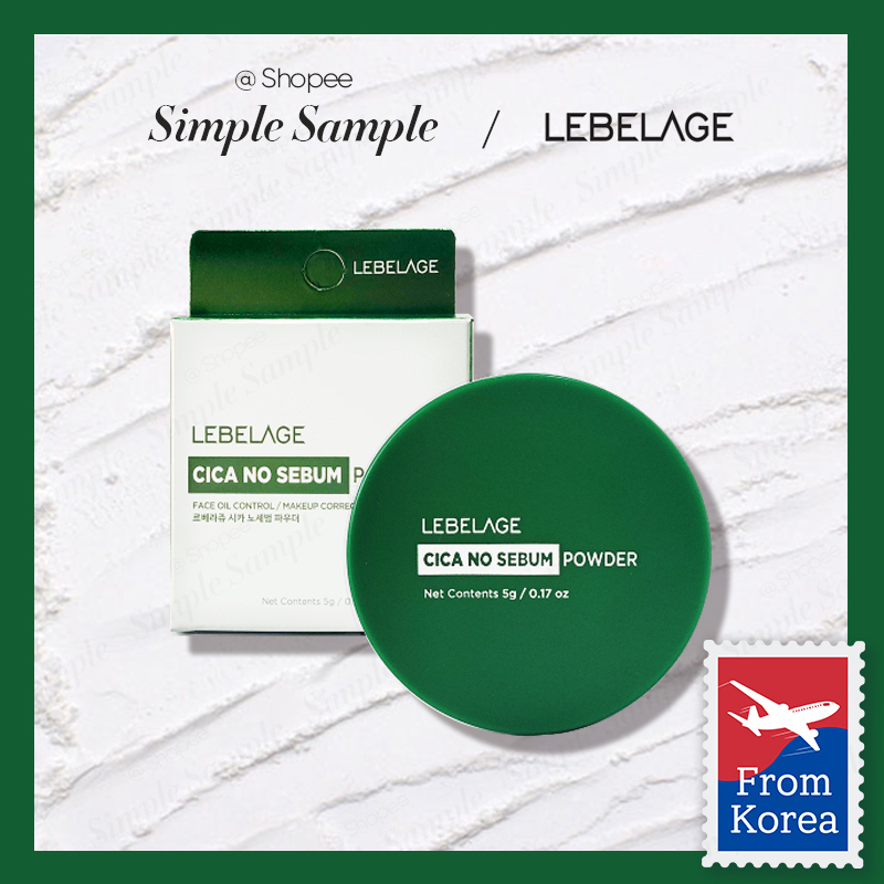 LEBELAGE in KOREA cica no sebum powder face oil control | Shopee Singapore