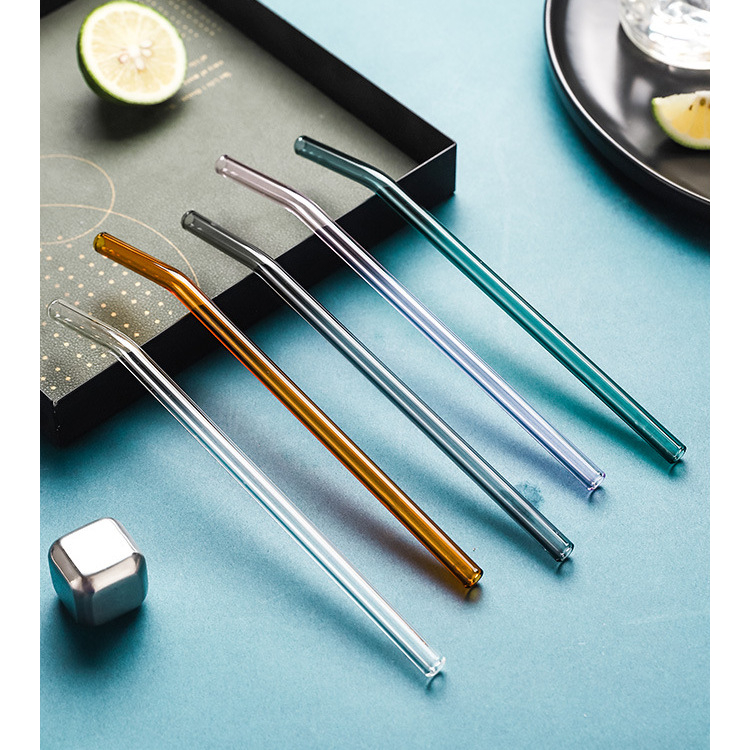 (SG Seller) Glass Straw 20cm - Low MOQ - Borosilicate - Reusable ...