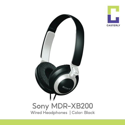[Brand New] Sony MDR-XB200 Extra Bass On-Ear Wired Headphone | Shopee ...