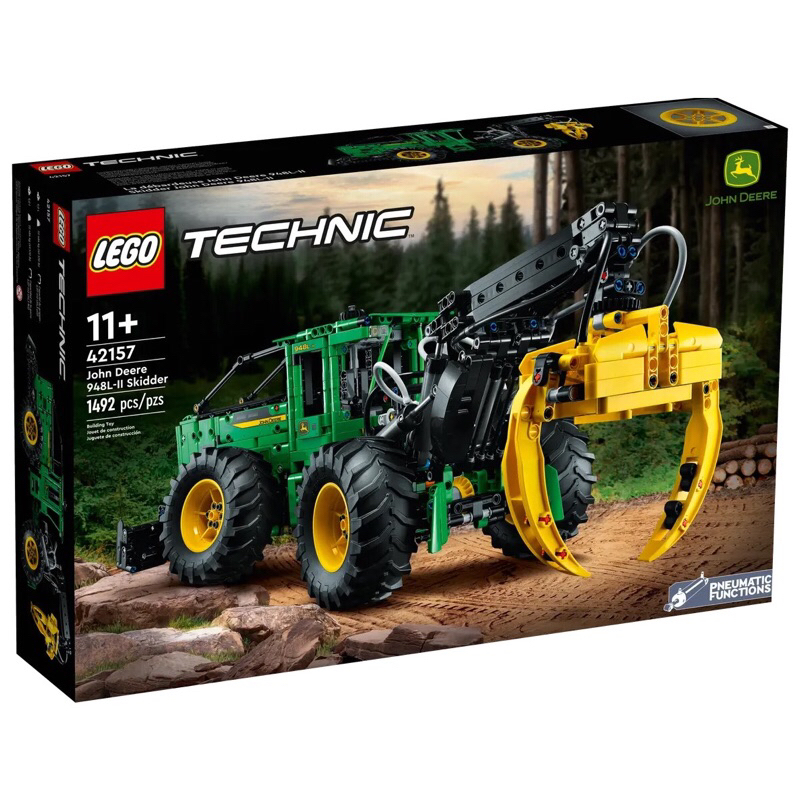 LEGO 42157 Technic John Deere 948L-II Skidder | Shopee Singapore