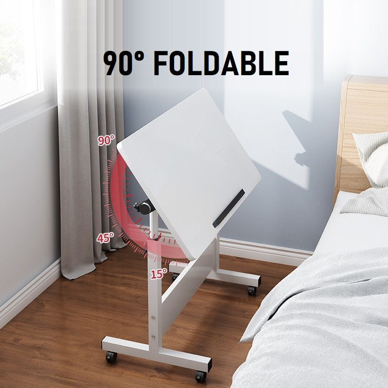 [SG Stock]60cm/80cm Folding Table/ Foldable Table/ Movable Laptop Table ...