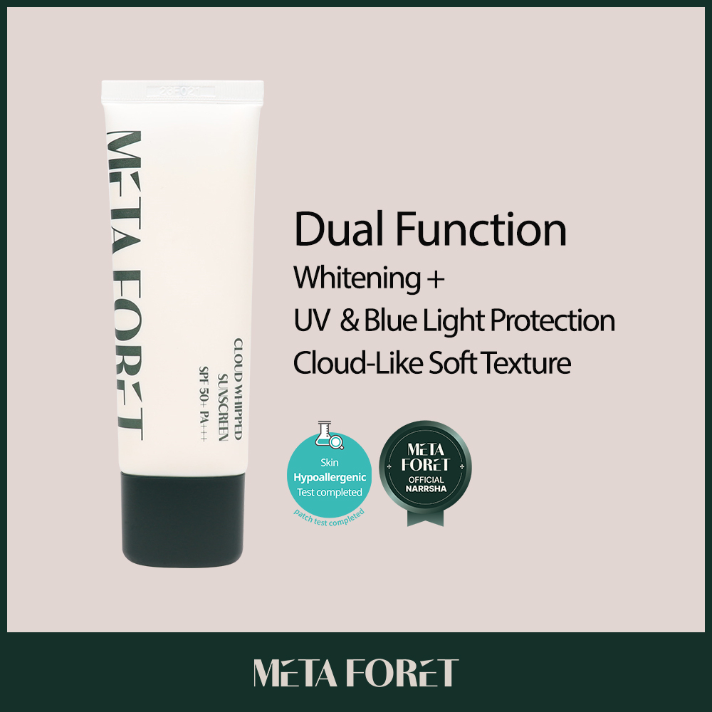 [MetaForet] Cloud Whipped Sunscreen SPF 50+ PA+++ 50ml_Brightening ...