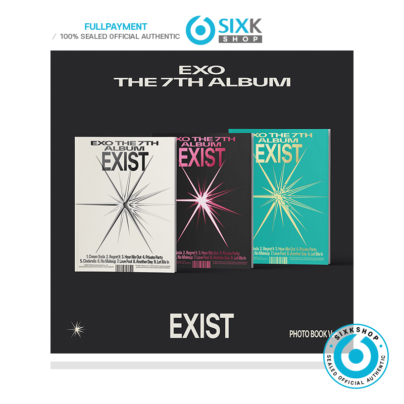 (Online POB) EXO 7th Album EXIST_ Photobook Ver. | Shopee Singapore