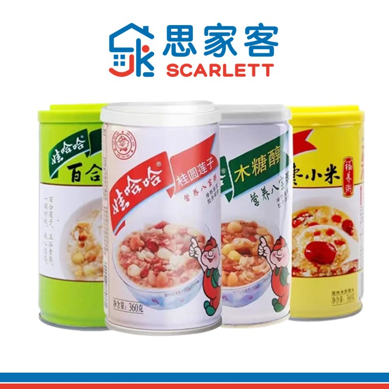 Wahaha Eight Treasures Porridge (Ba Bao Zhou) Series 娃哈哈八宝粥系列 360g | Shopee Singapore