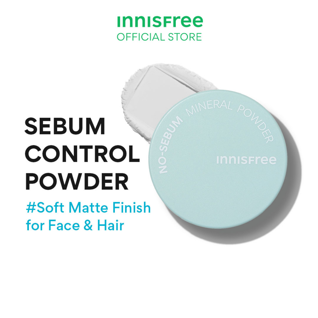 INNISFREE No-Sebum Mineral Powder 5g | Shopee Singapore