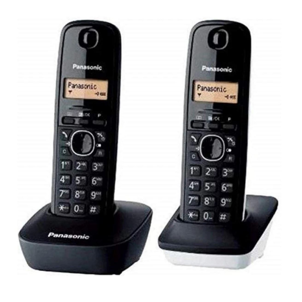 Panasonic Dect Cordless Duo/Twin Phone KX-TG1612 | Shopee Singapore