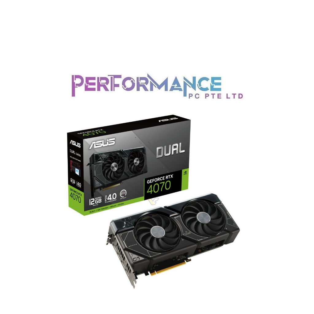 ASUS Dual GeForce RTX 4070 RTX4070 4070 OC Edition 12GB GDDR6X Graphic ...